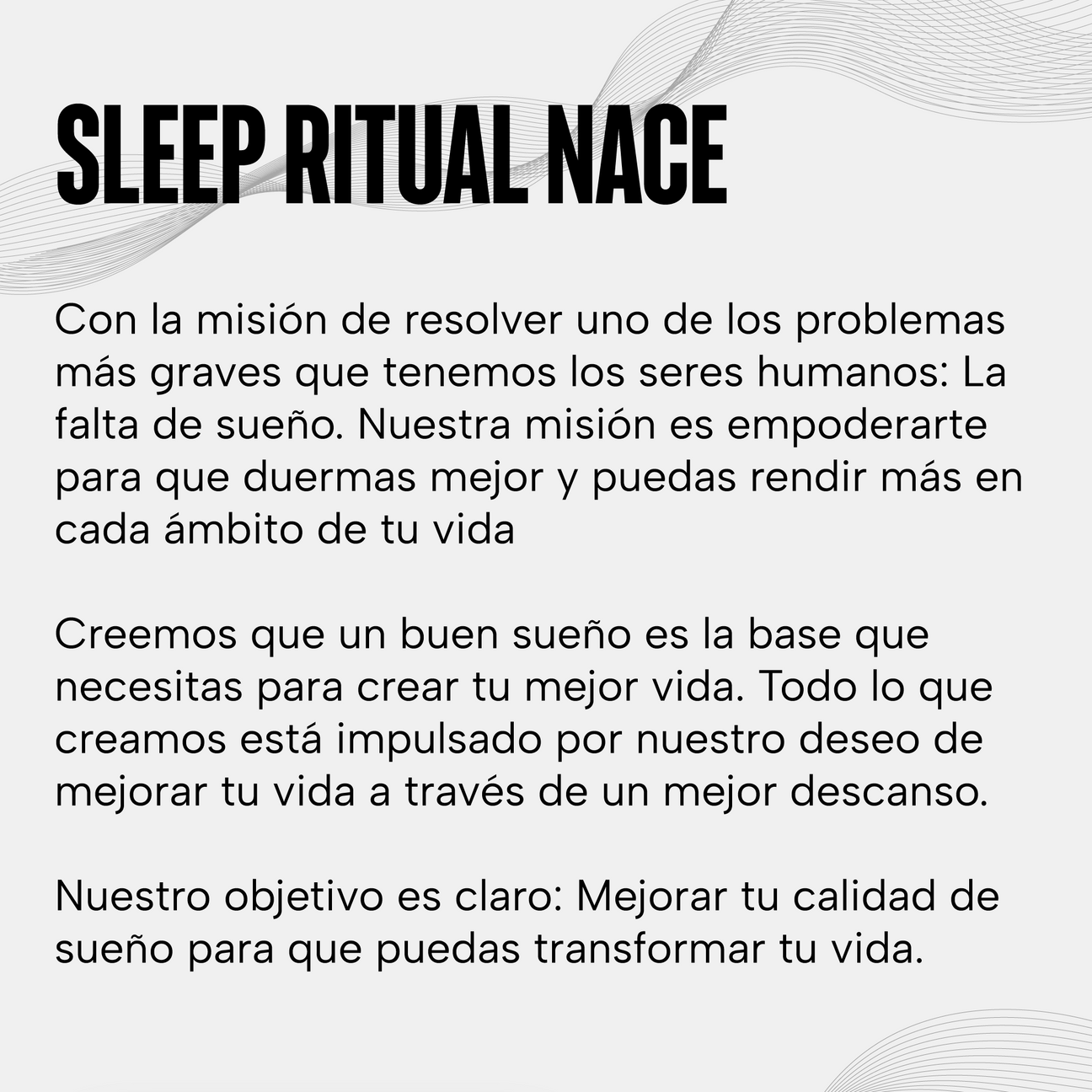 Sobre Sleep Ritual